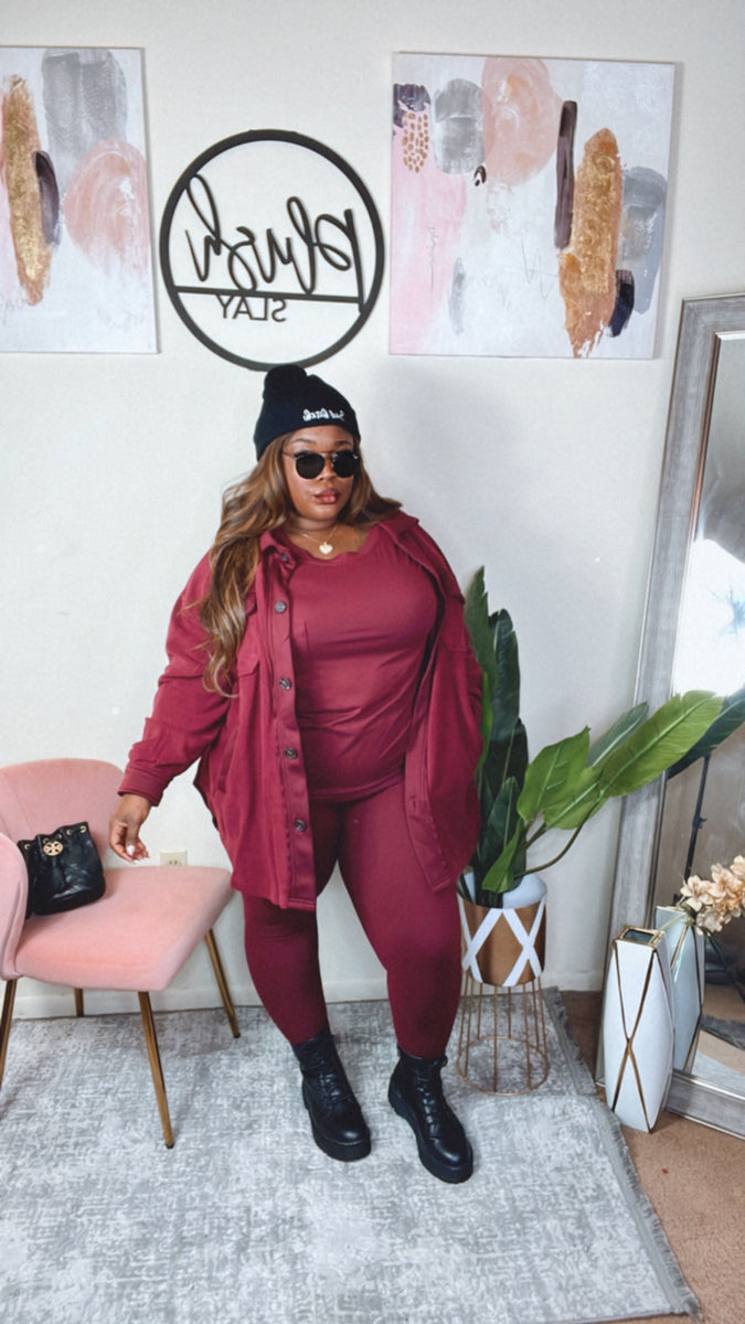Big Burr 2 Burgundy (1x-3x) – Plush Slay Boutique